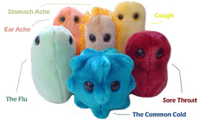 Stuffed Toys - Bacteria, Viruses and Parasites | Amusing Planet